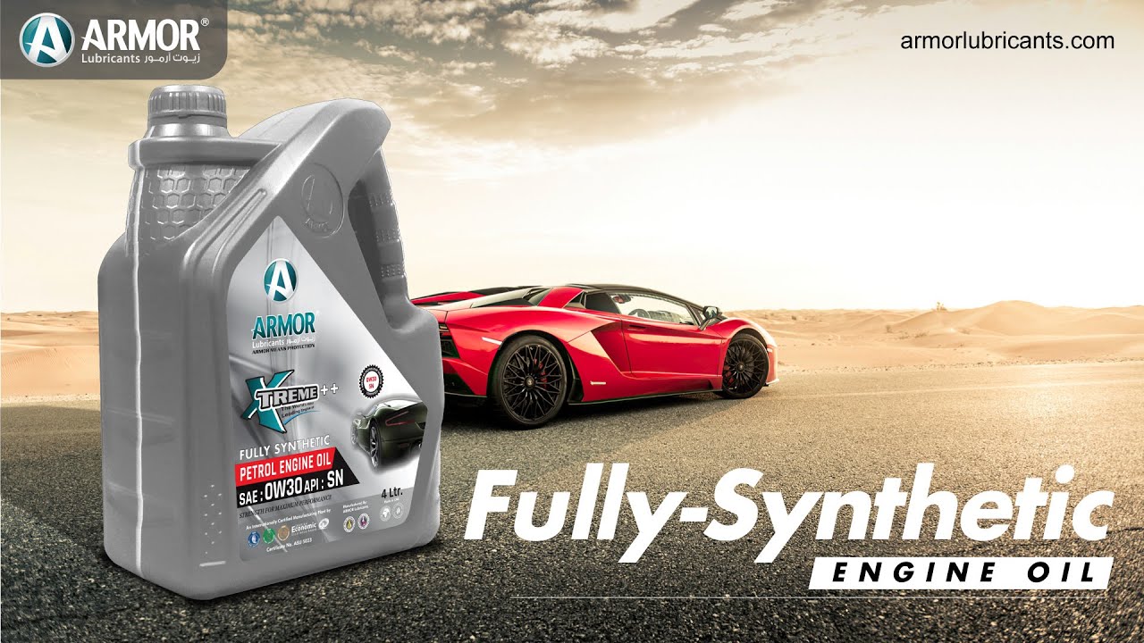 ARMOR LUBRICANTS - FULLY- SYNTHETIC MOTOR OIL - YouTube