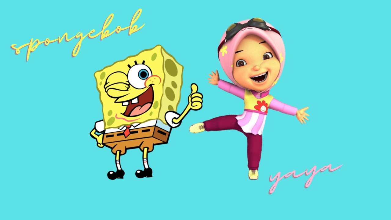 Spongebob and Yaya #boboiboy are best friend ever - YouTube