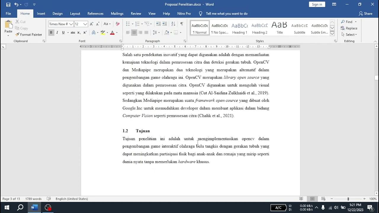 2017051052_Muhammad Zulfikar_Proposal Penelitian Game OpenCV - YouTube