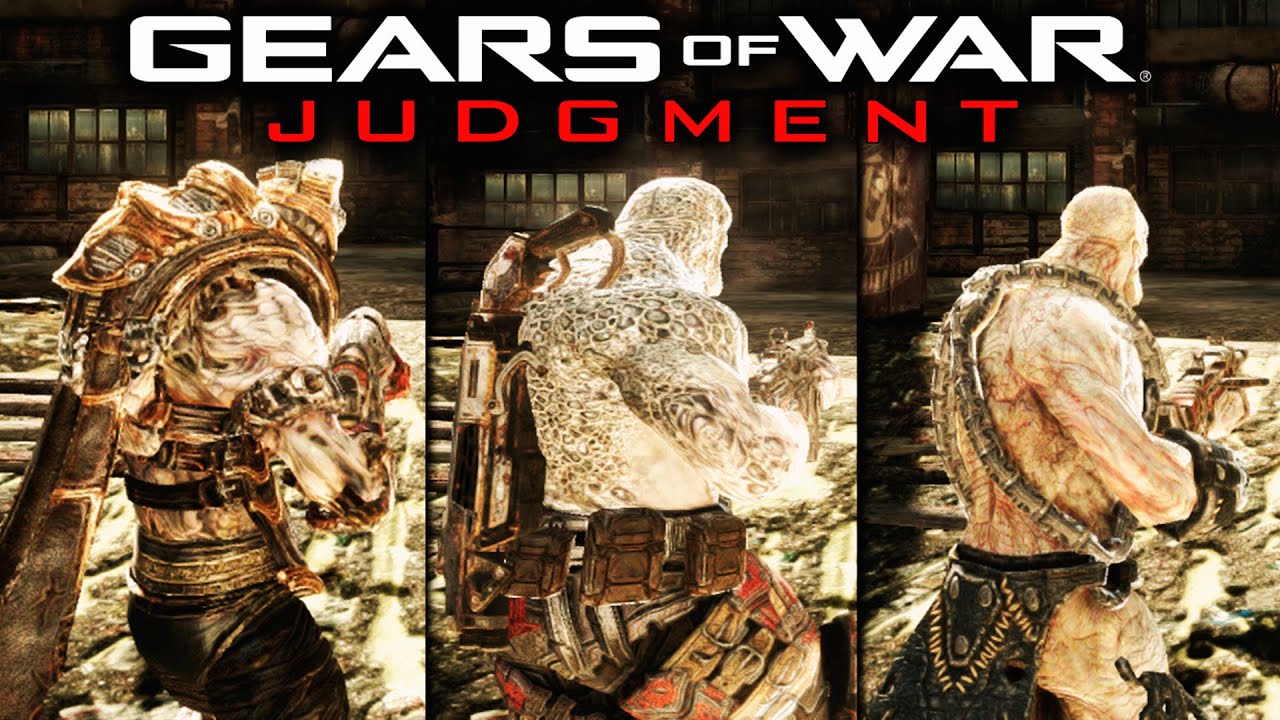 GEARS OF WAR JUDGMENT - TODOS LOS LOCUST Y CRIATURAS EN INVASIÓN - YouTube