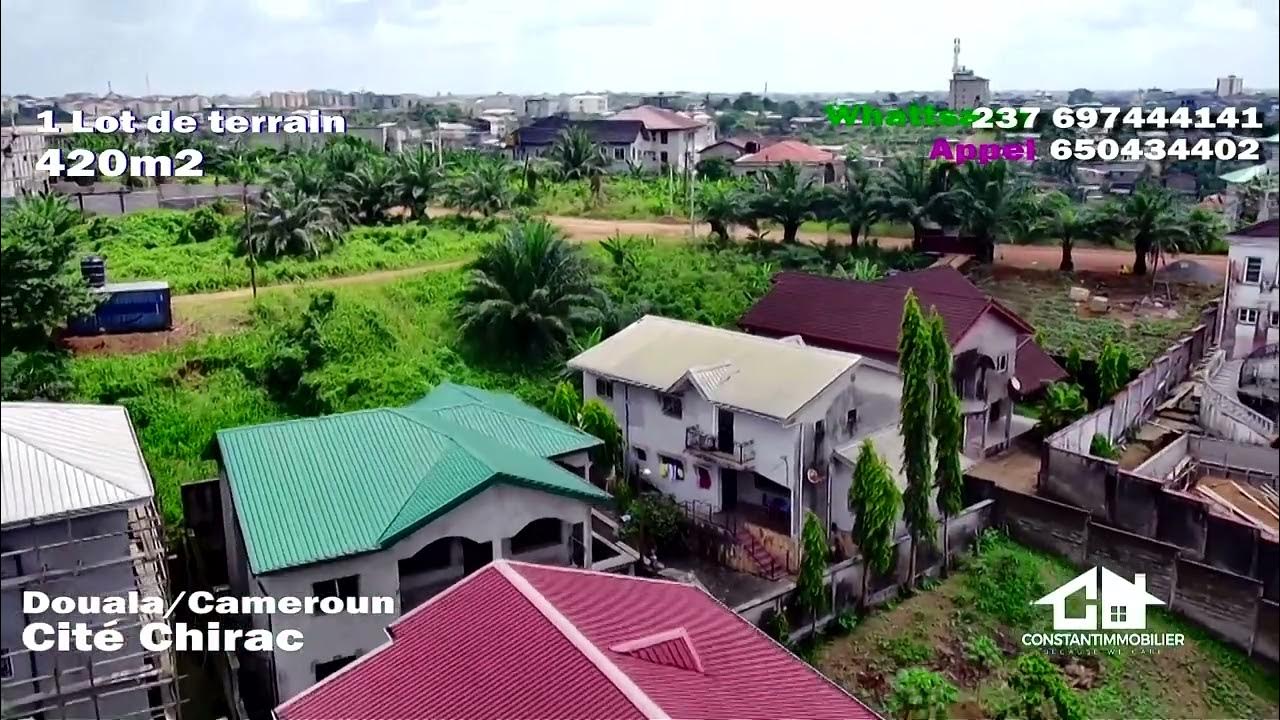 Douala-cité chirac... 420m2 à vendre maile19... mutation totale... 80.000f/m2...(+237) 697444141 ...