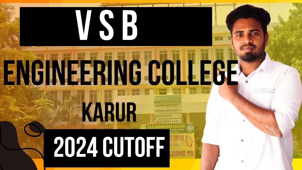 VSB Engineering College Karur | 2024 Cutoff | #vsbcollegekarur - YouTube