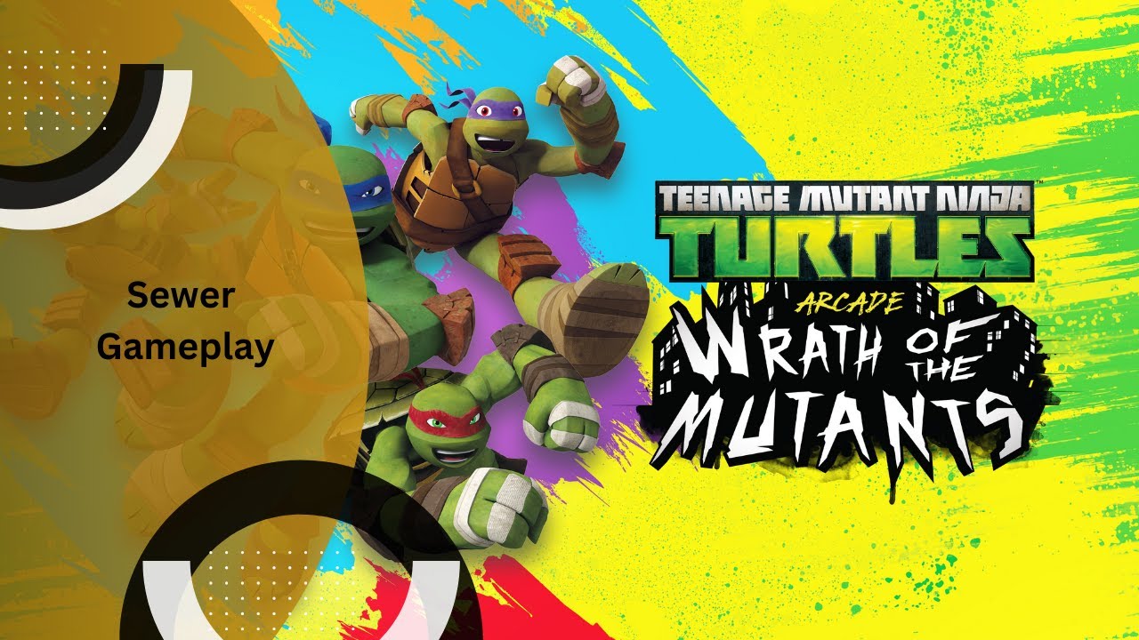 TMNT Arcade: Wrath of the Mutants - Sewer Level - YouTube