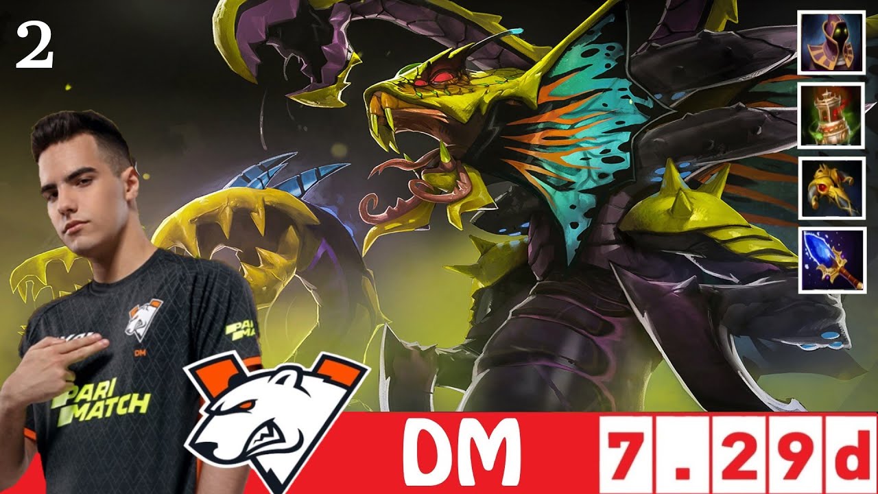 [DOTA 2] VP.DM the VENOMANCER [OFFLANE] [7.29D] [2] - YouTube