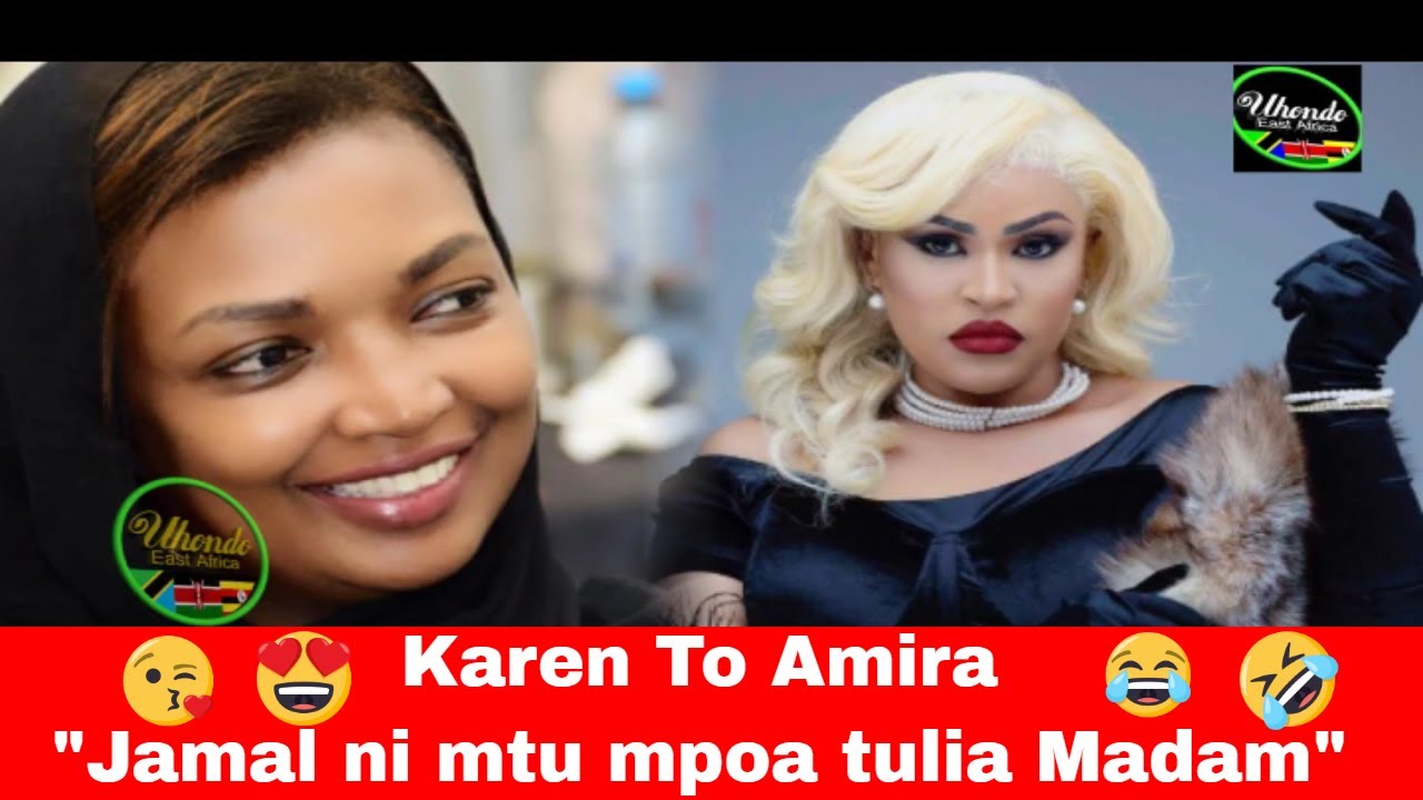 PART 2 KAREN NYAMU : Amira made a mistake in leaving Jimal Roho Safi ...