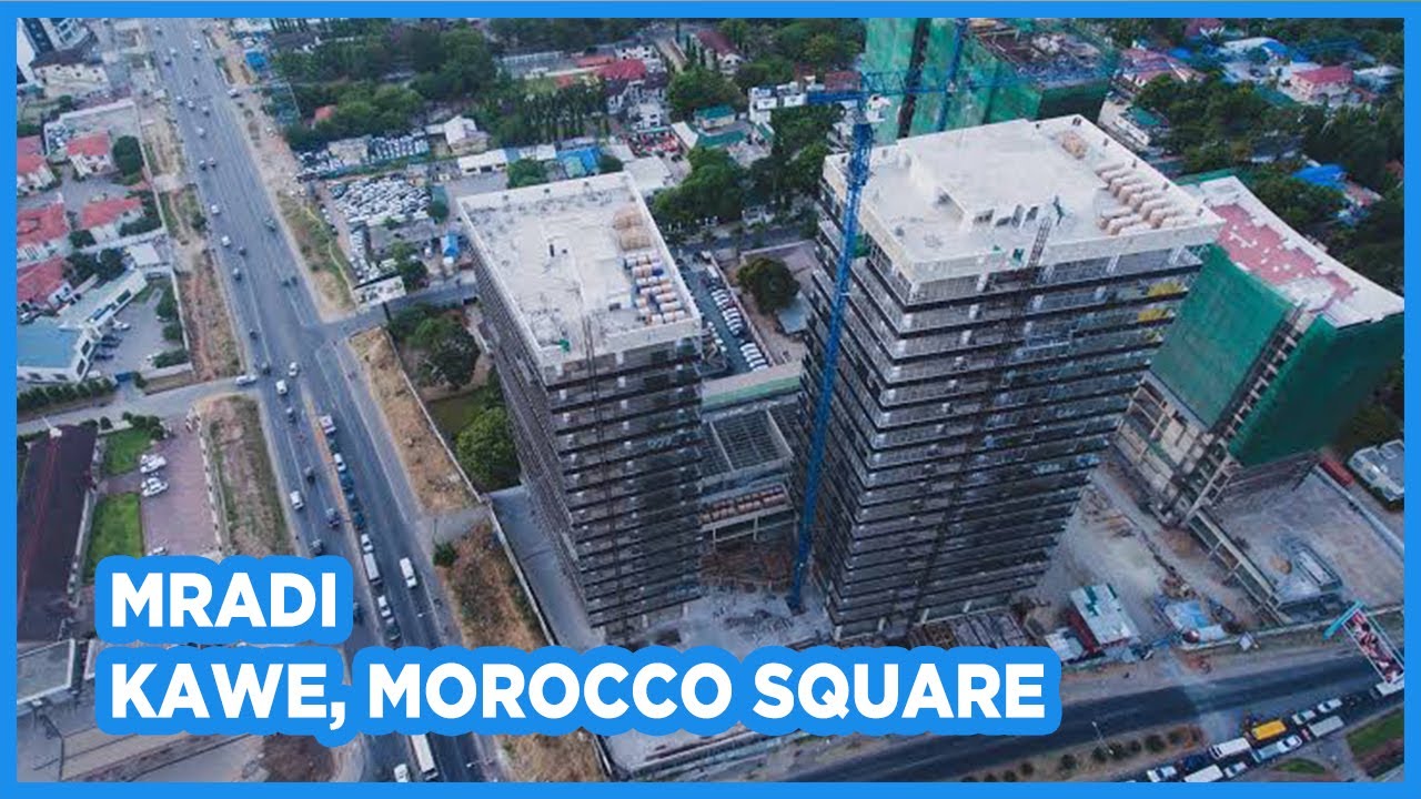 NHC KUFUFUA MRADI WA NYUMBA ZA KAWE, MOROCCO SQUARE - YouTube
