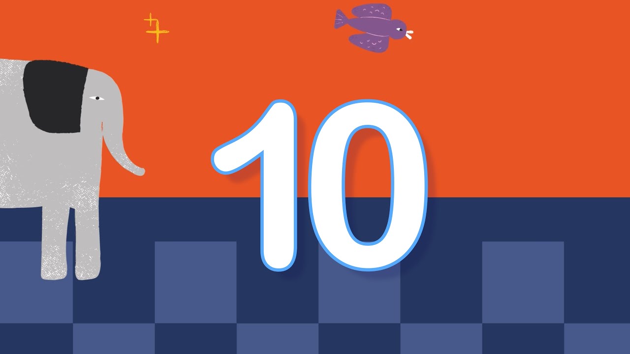 Counting numbers from 0 to 10 | Learning to count | We love counting ...
