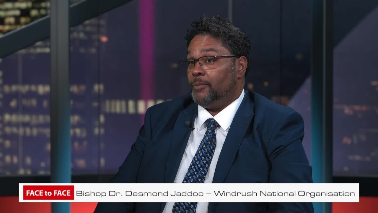 Face to Face The Windrush Journey with Bishop Dr. Desmond Jaddoo - YouTube