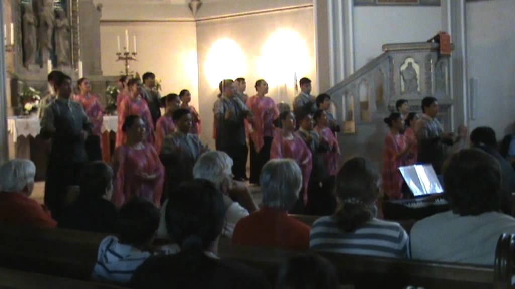 UST Singers - Look at the world - YouTube