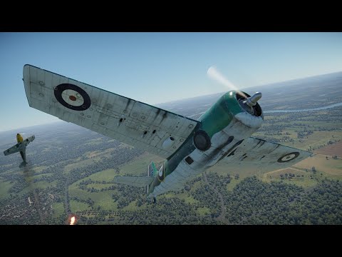 Royal Wildcat (War Thunder Martlet Mk IV Air RB) - YouTube