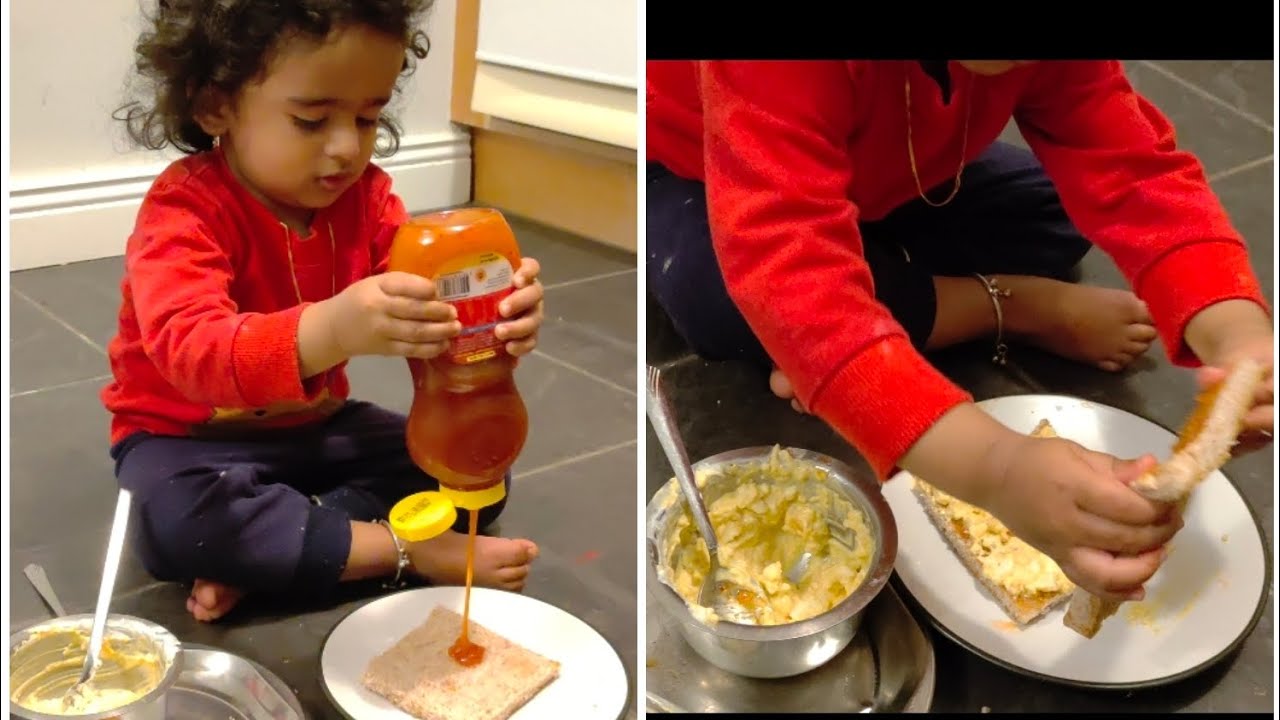 baby preparing a delicious Sandwich 🥪 🤤 🤤🤤🥪🥪🥪| sandwich for kids - YouTube