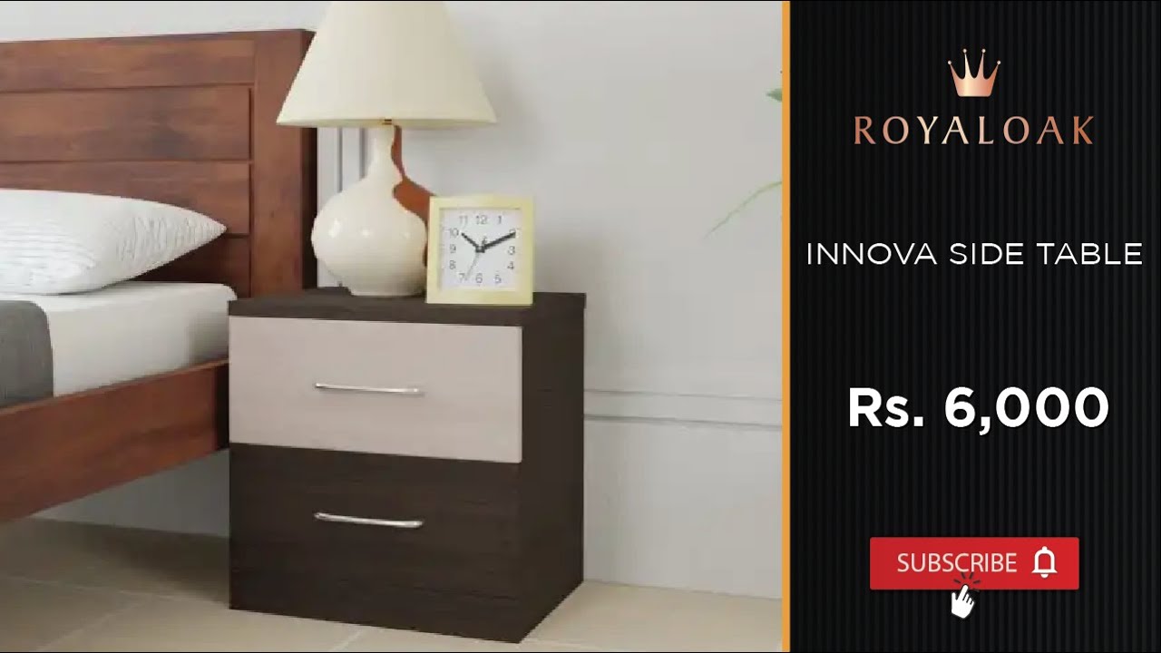 Royaloak | Innova Side Table - YouTube
