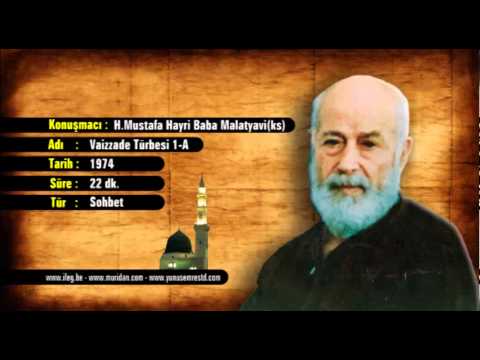 H. Mustafa Hayri Baba Malatyavi(ks) - Vaizzade Türbesi-1A 1974