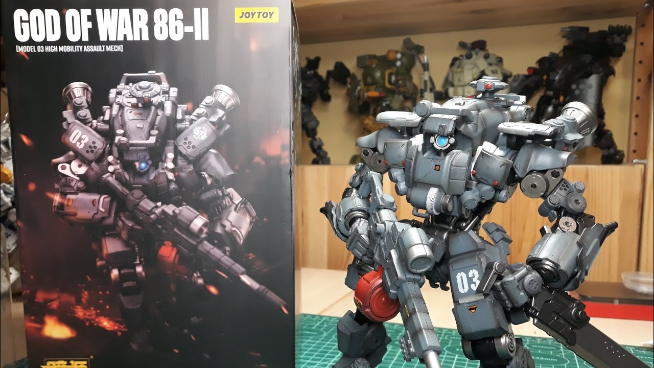 Unboxing God Of War 86-2 [High Mobility Assault Mech] ‎@JoytoyOfficial ...