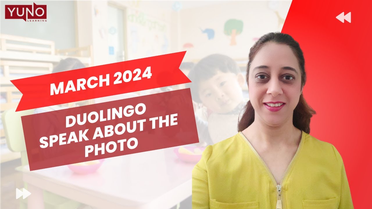 Duolingo English Test Practice | Speak about the Photo | Yuno Learning ...