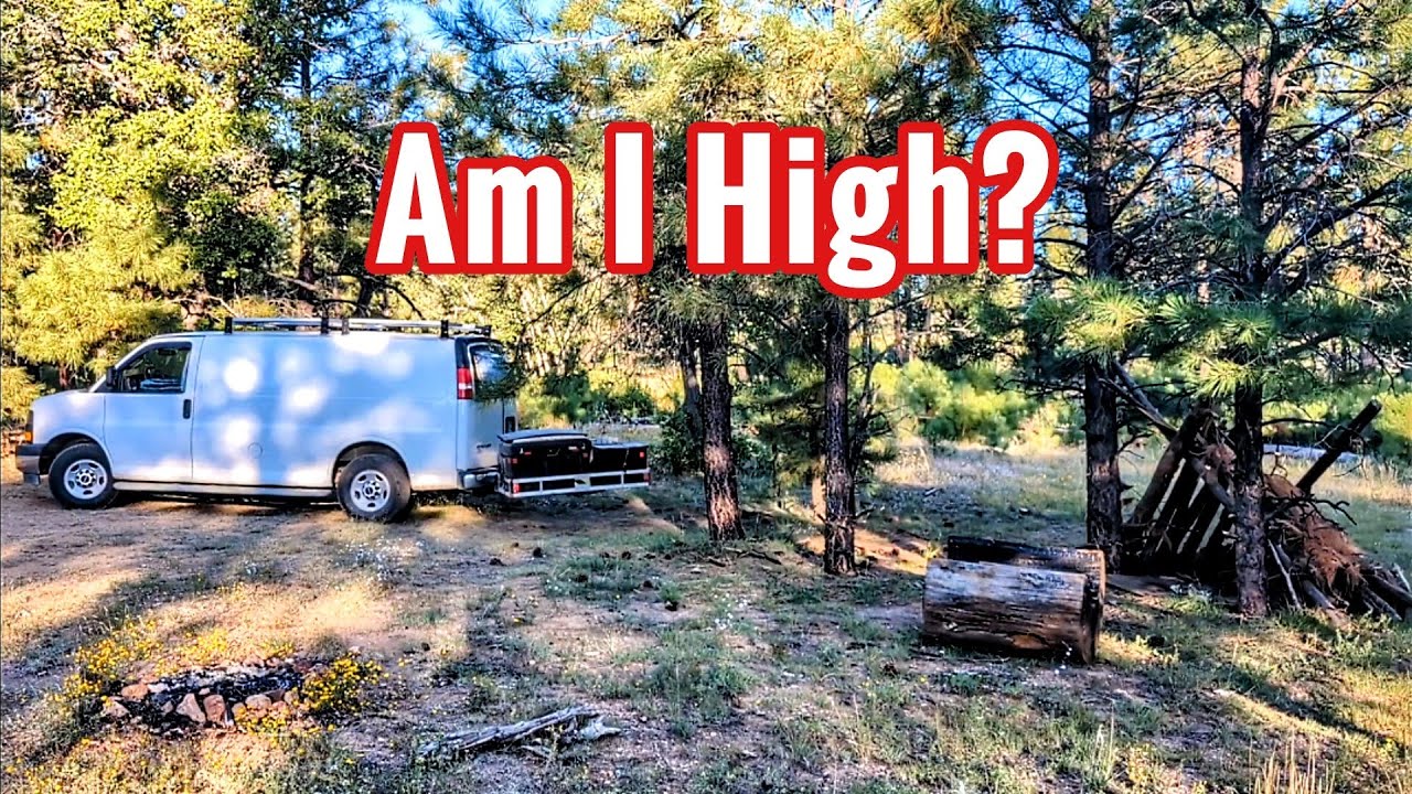 Someone said I was "HIGH" all the time! 🤔. van life - YouTube
