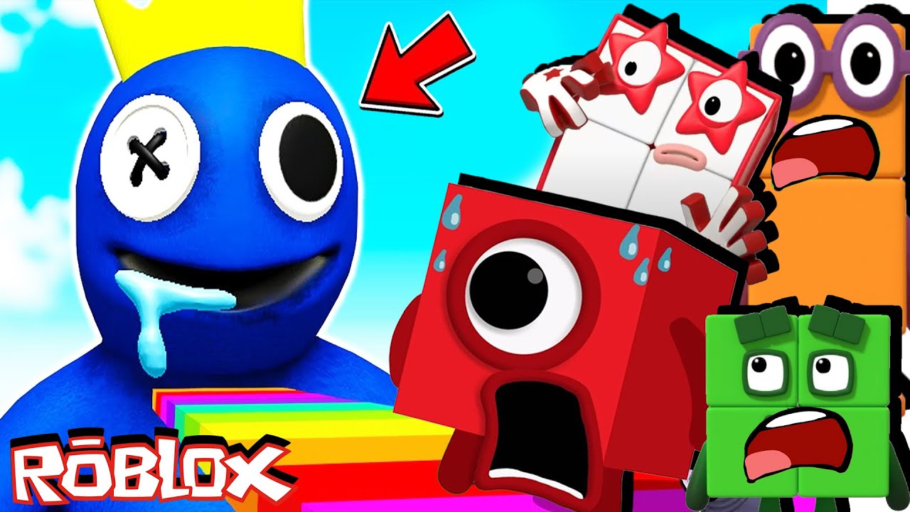 Numberblocks ESCAPE Rainbow Friends Obby in Roblox! - YouTube
