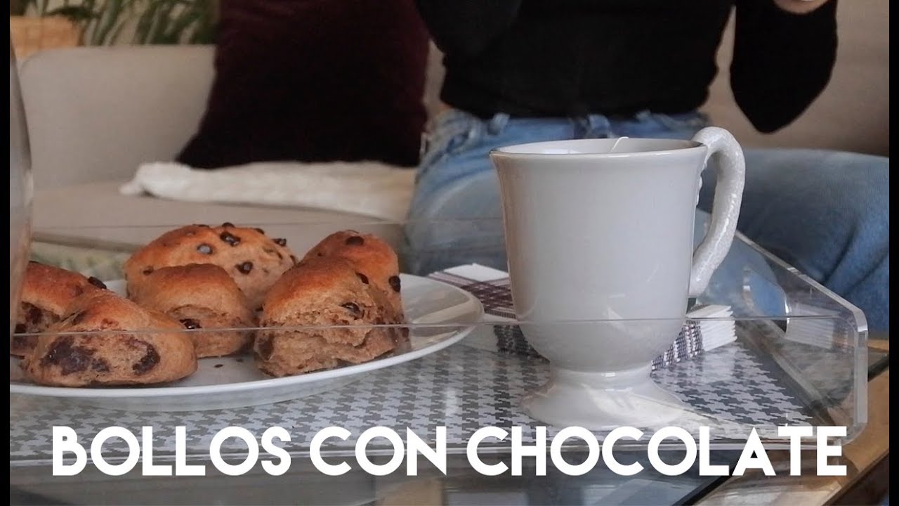 Receta Bollos Daneses con Chocolate– Chokoladehveder - YouTube
