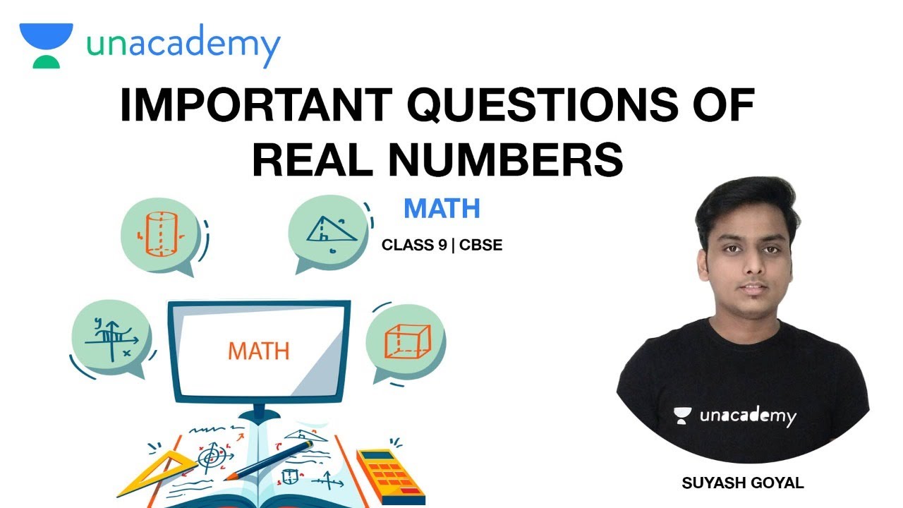Important Questions of Real Numbers | Class 9 | Math |CBSE | NCERT ...