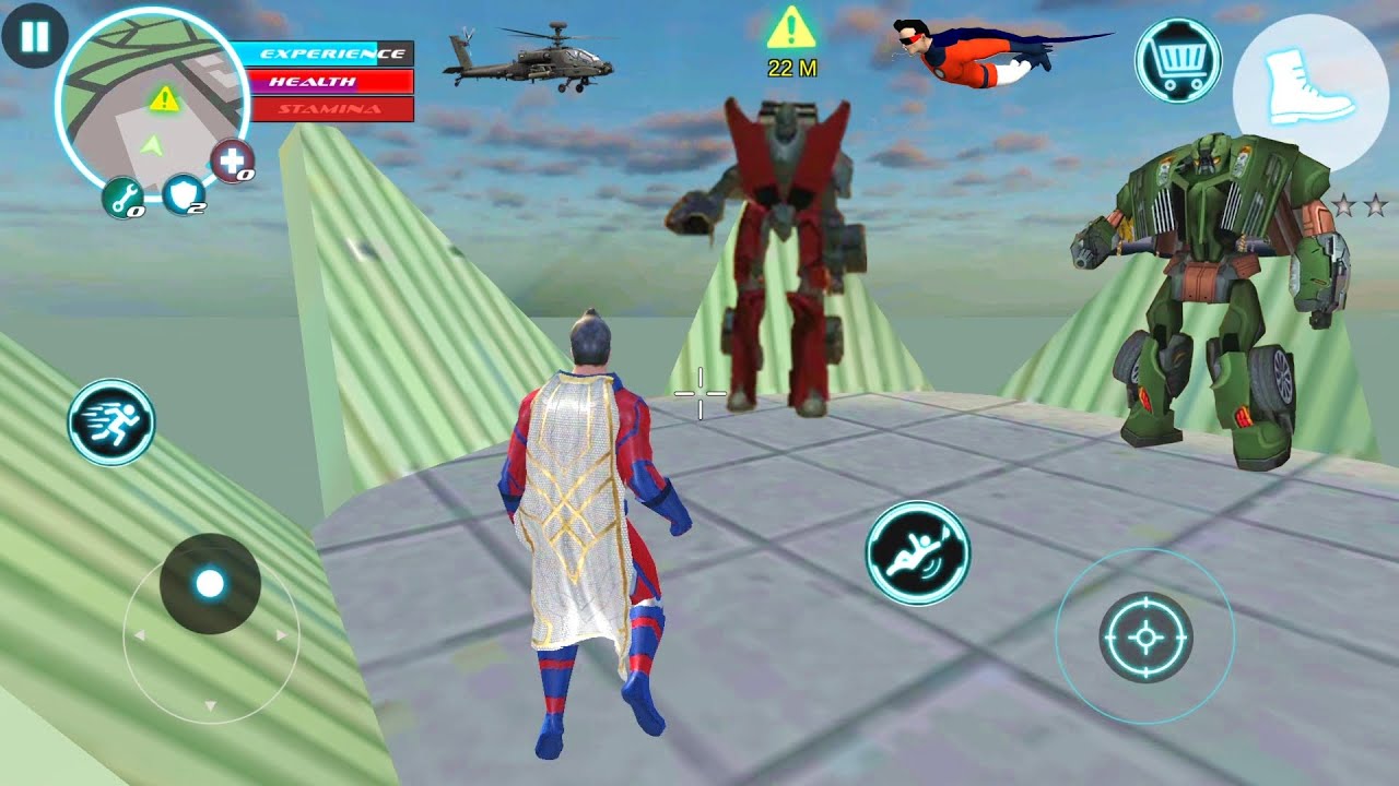Superhero - (Superhero Fight on Towers) Superhero Fight on Army Base ...