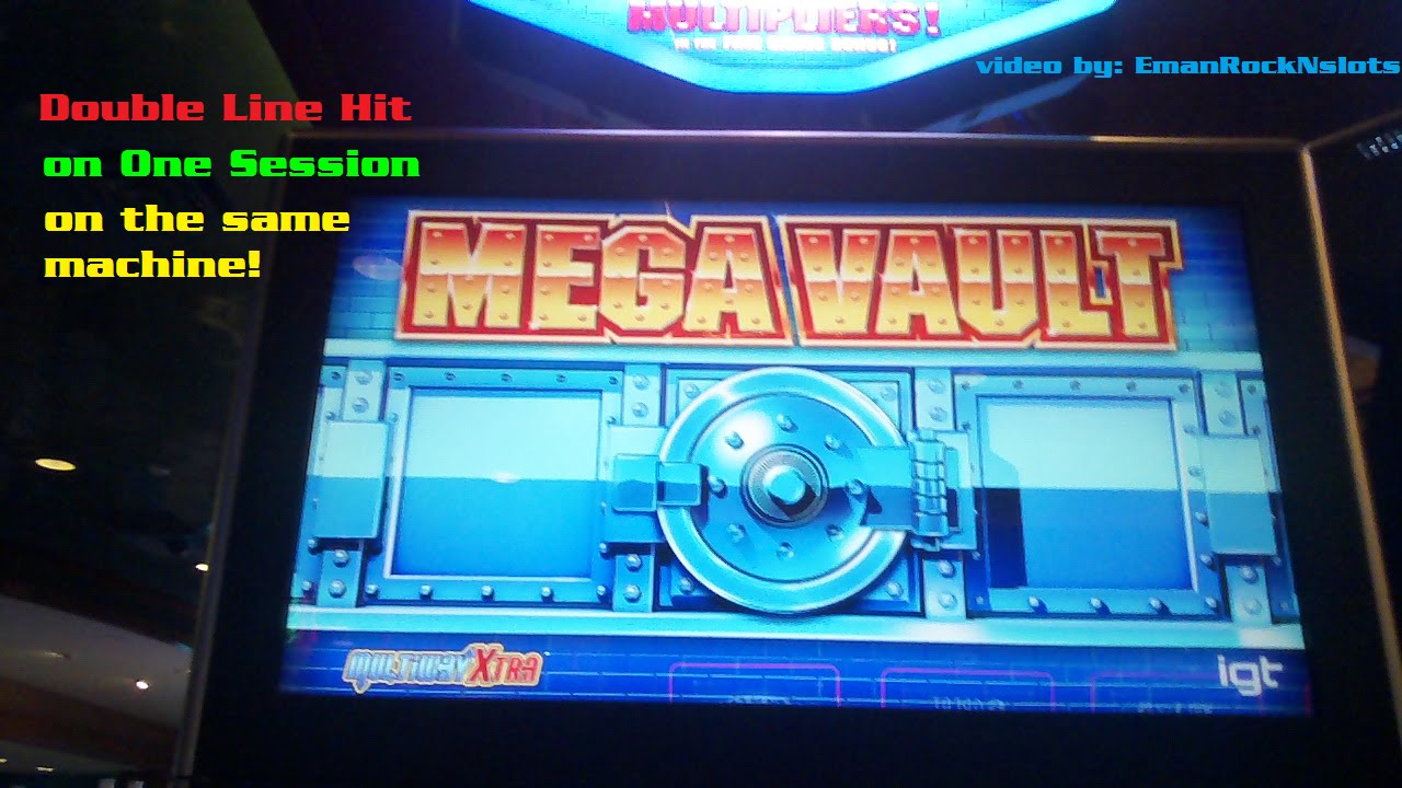 Mega Vault Slot Machine 2 Big Line Hits! - YouTube
