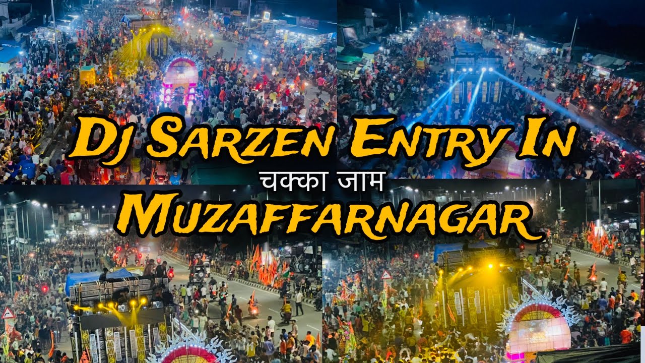 Dj Sarzen Entry In Muzaffarnagar | Dj Sarzen New Update | Dj Sarzen ...