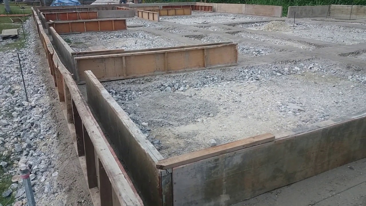 ground Beam formwork(part 4) - YouTube