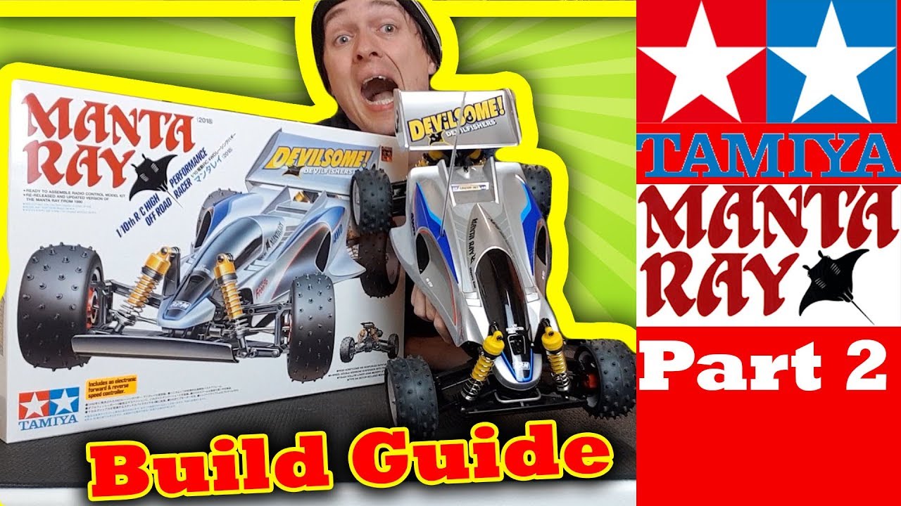 Tamiya Manta Ray 2018 Build Guide with Kev Part 2 of 4 - YouTube