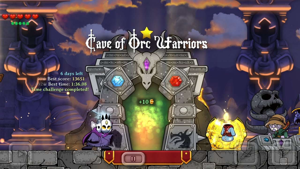 Cave Of Orc Warriors // Magic rampage weekly dungeons // - YouTube