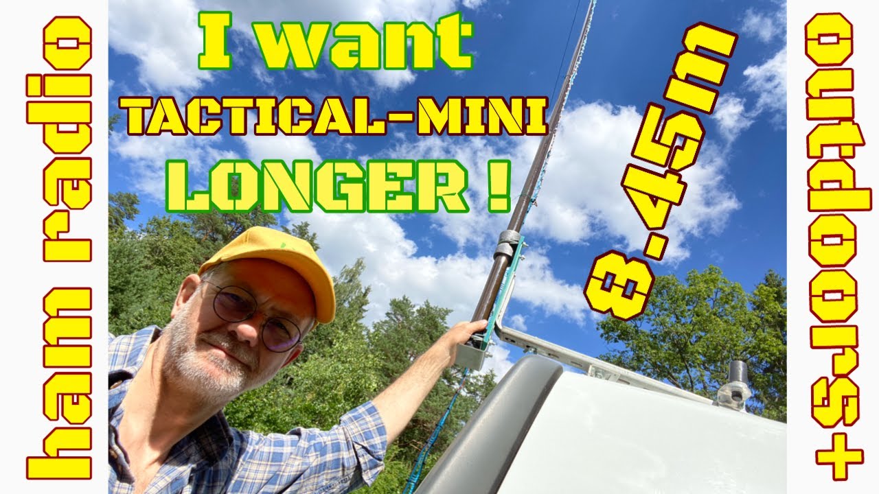 How to install SOTA Beams Tactical Mini Mast on a Van. - YouTube