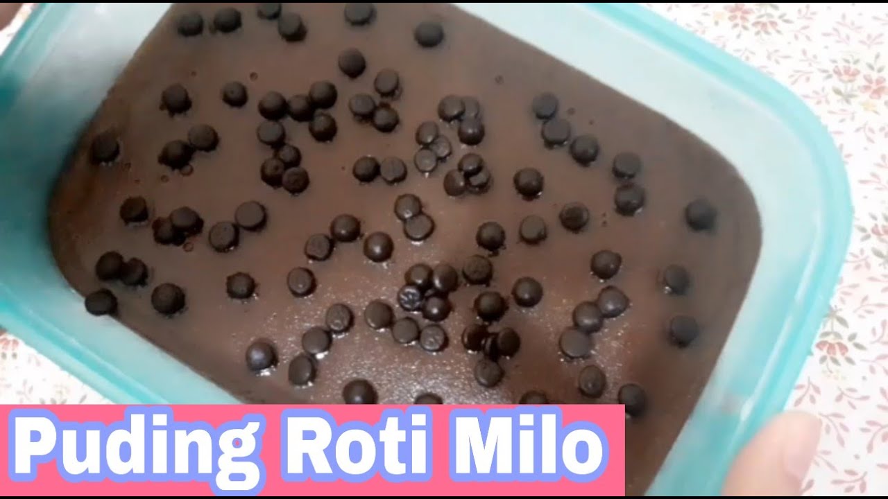 Cara Memasak|| PUDING ROTI MILO - YouTube