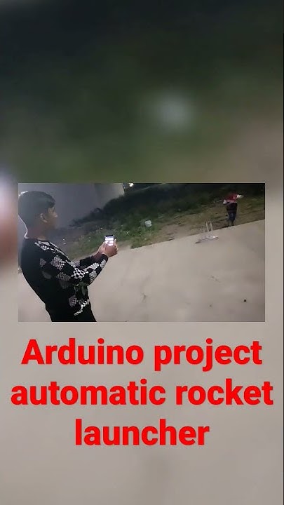 Diwali Rocket Launcher || Arduino project || रॉकेट लॉन्चर mobail phone 📱|| safely rocket launch ...