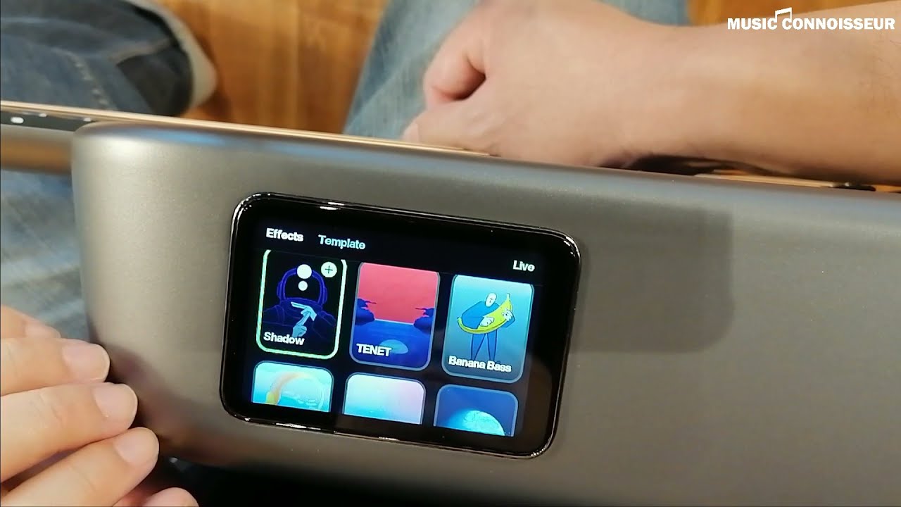 Lava Me 3 | Carbon Fiber Smart Guitar with 3.5" Touch Screen! - YouTube