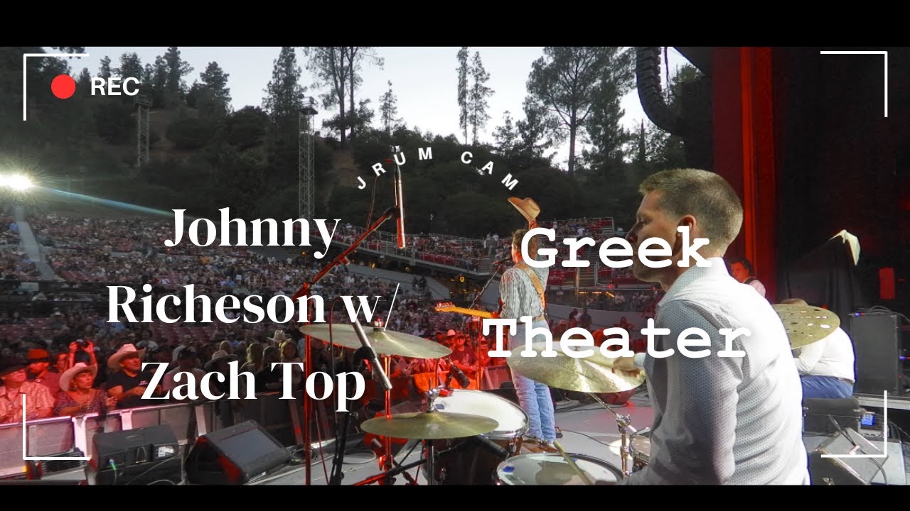 Drum Cam: Zach Top "Use Me" @ Greek Theater - YouTube