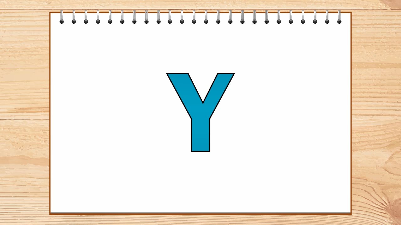 Y Harfi Nasıl Çizilir? - Y Harfi Boyama - YouTube