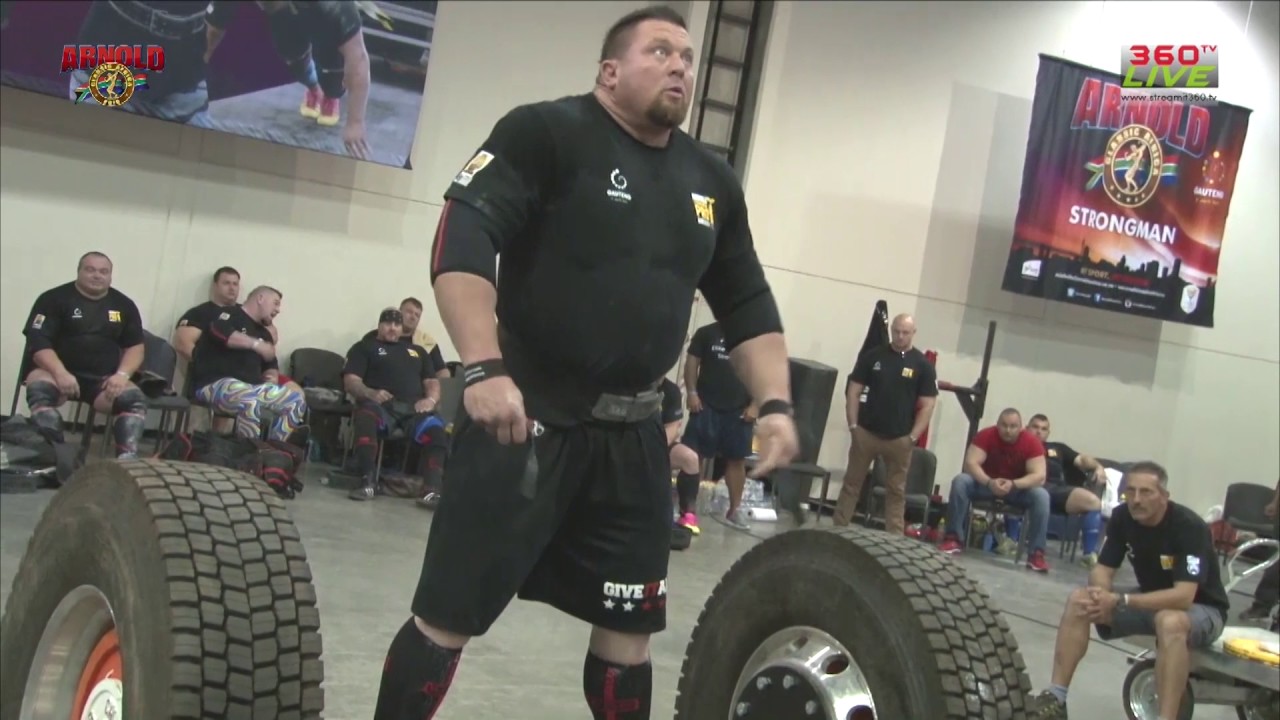 JERRY PRITCHETT 440KG DEADLIFT ACA 2017 STRONGMAN - YouTube