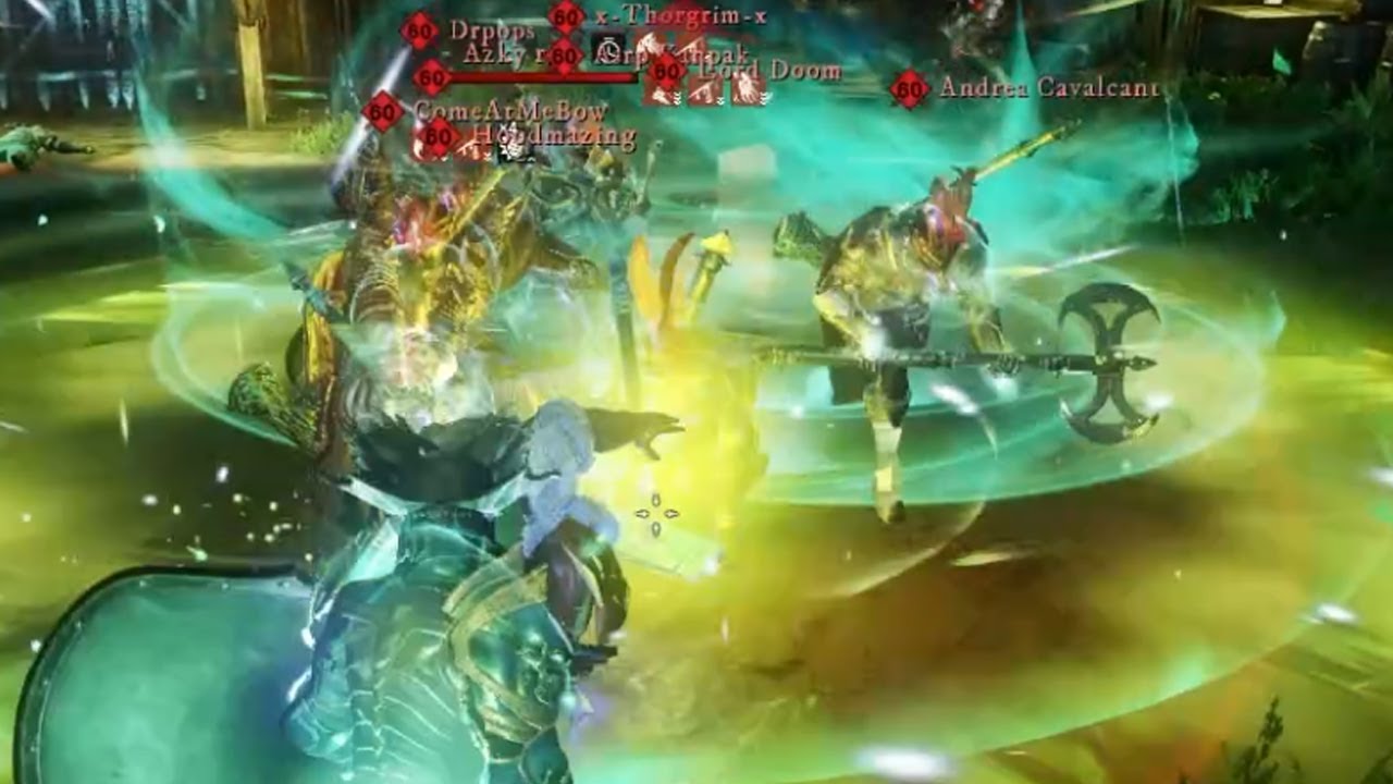 Tanking 8+ People in PVP as a Frost Tank in New World - YouTube