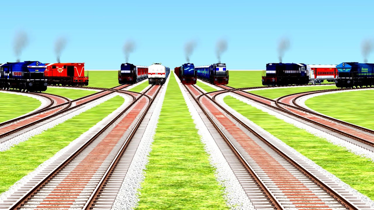 FULL SPEED TRAINS MOVING SLOWLY |#railroad - YouTube