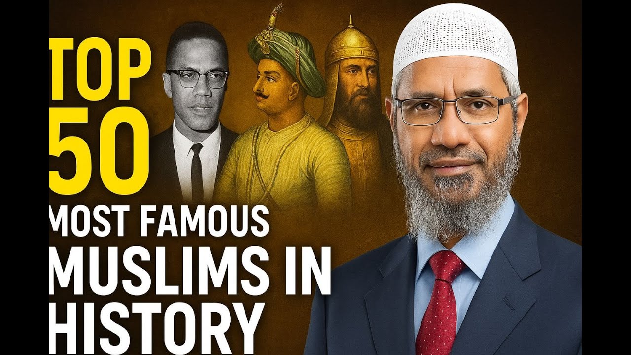 50 Most Famous Muslims in History Who Changed the World | India - YouTube