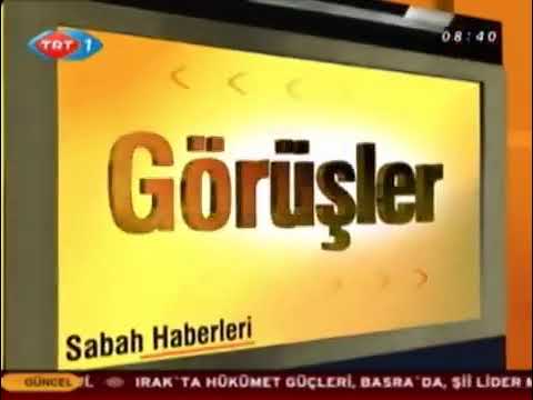 TRT 1 - Görüşler Sabah Haberleri Jeneriği (2007 - 2008)