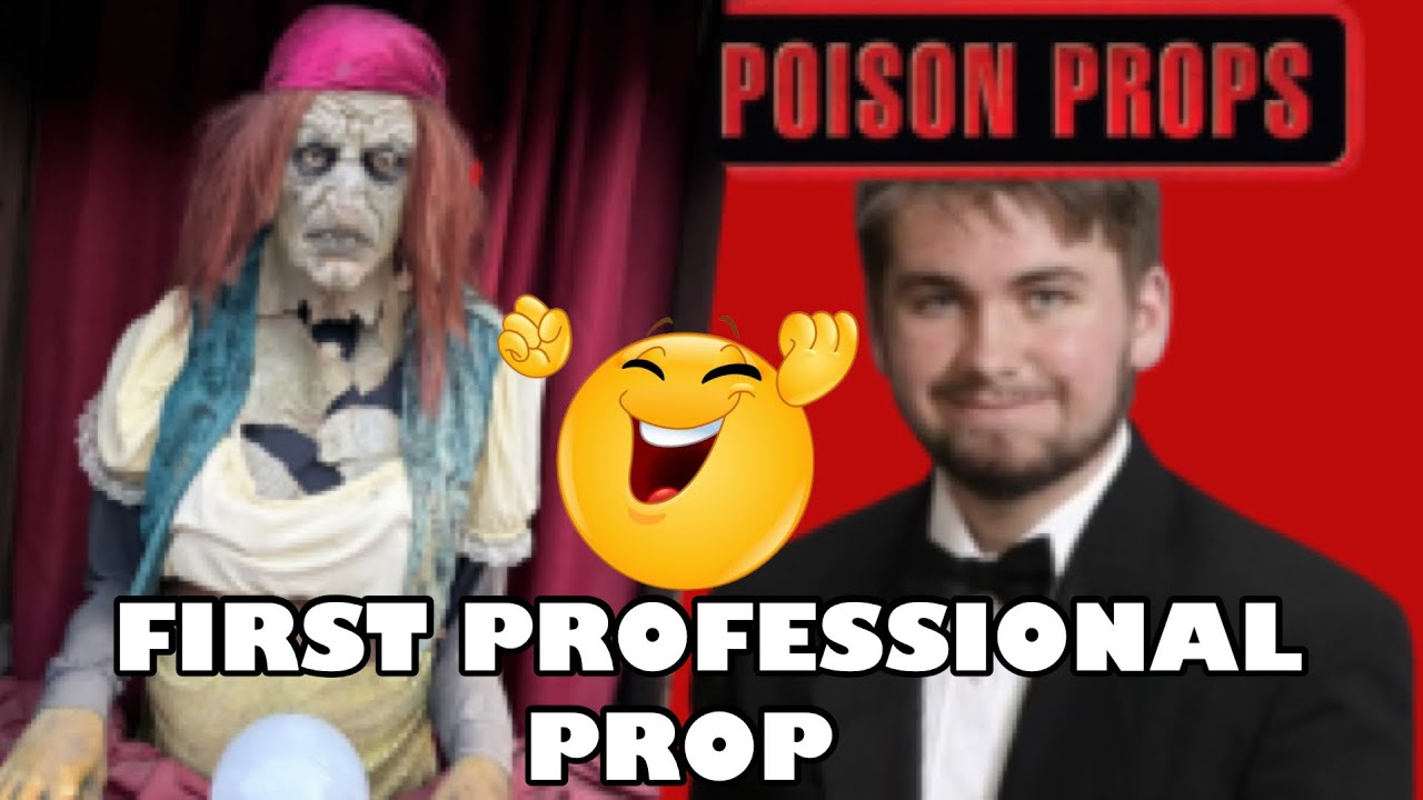 My First Ever Professional Halloween Animatronic | Showcasing A Poison ...