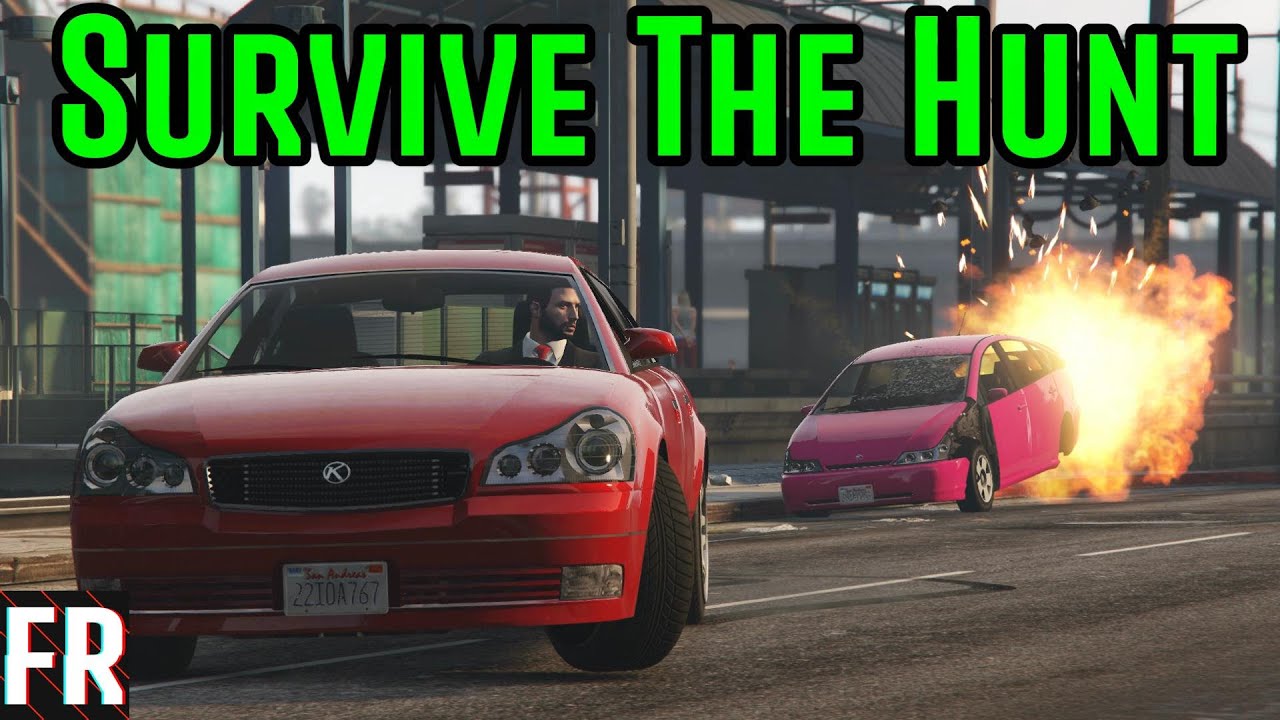 Gta 5 Challenge - Survive The Hunt #12 - YouTube