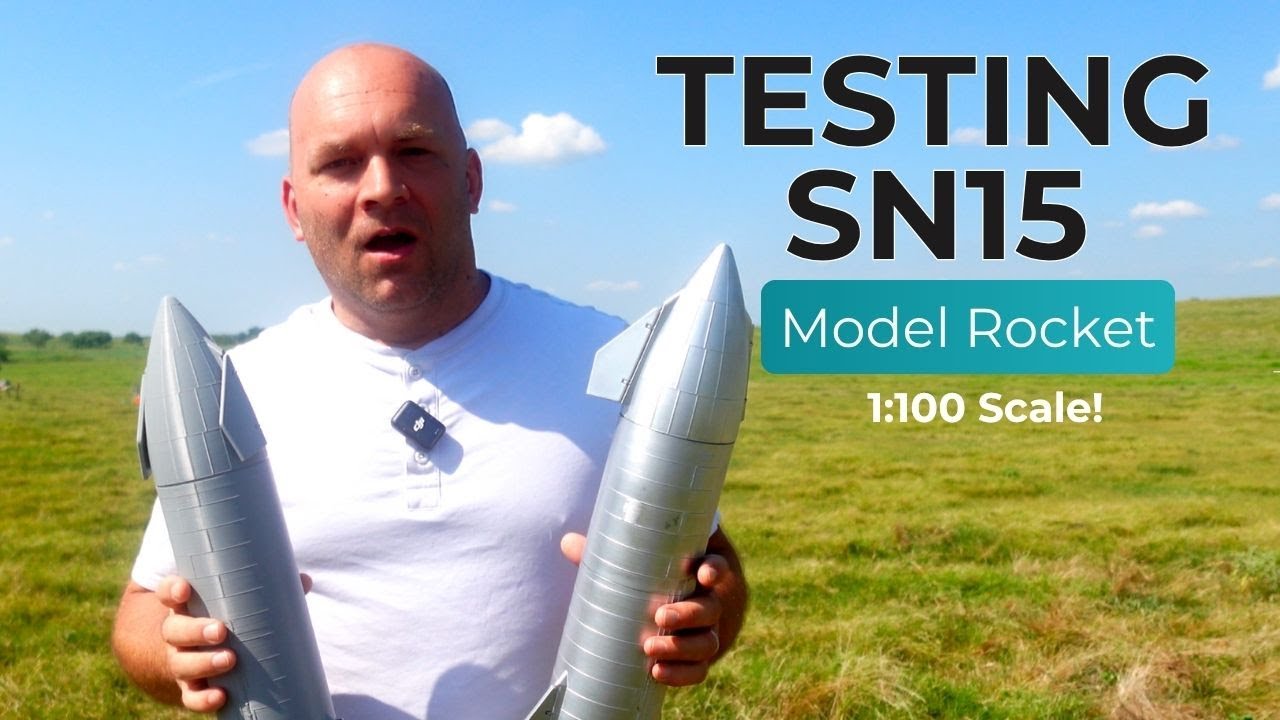 Starship SN15 Model Rocket - Design & Flight Testing - YouTube