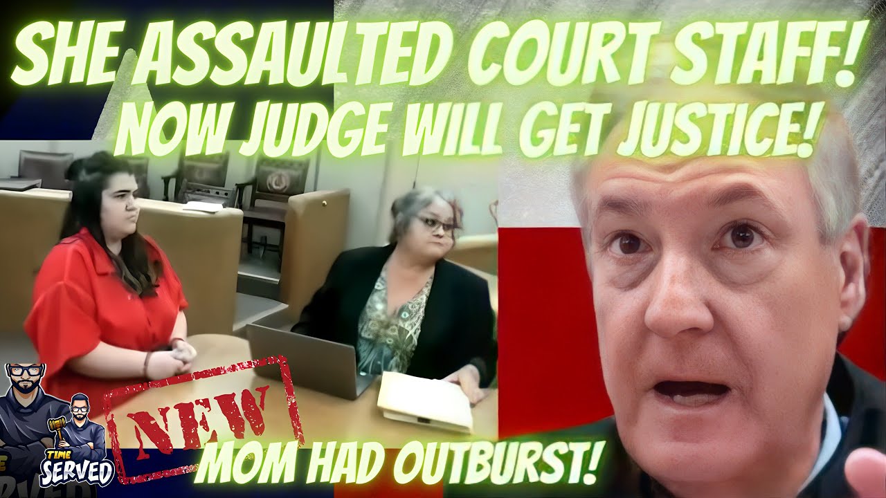 She THUMPED Court Staff & Her Mother was SCOLDED by Judge in Court ...