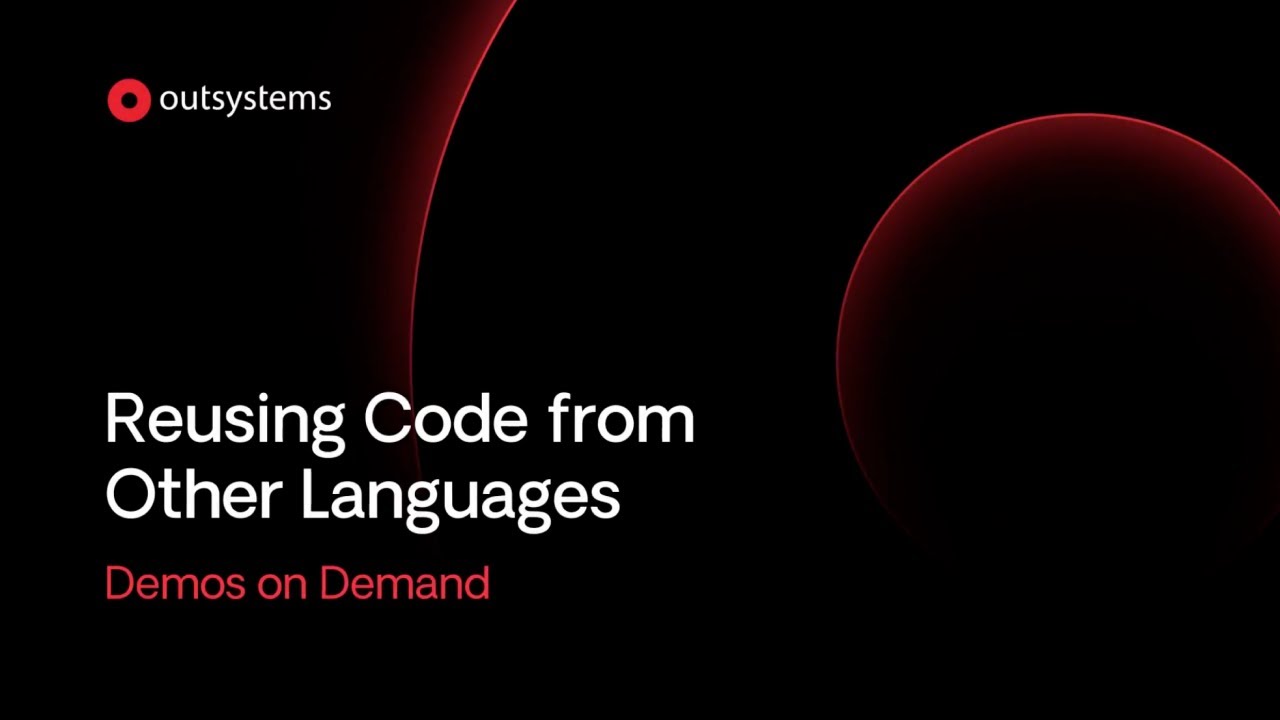 Code Reuse: Reusing code from other languages with low-code - YouTube
