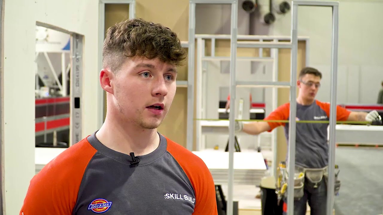 British Gypsum - Competing at WorldSkills UK Live - YouTube