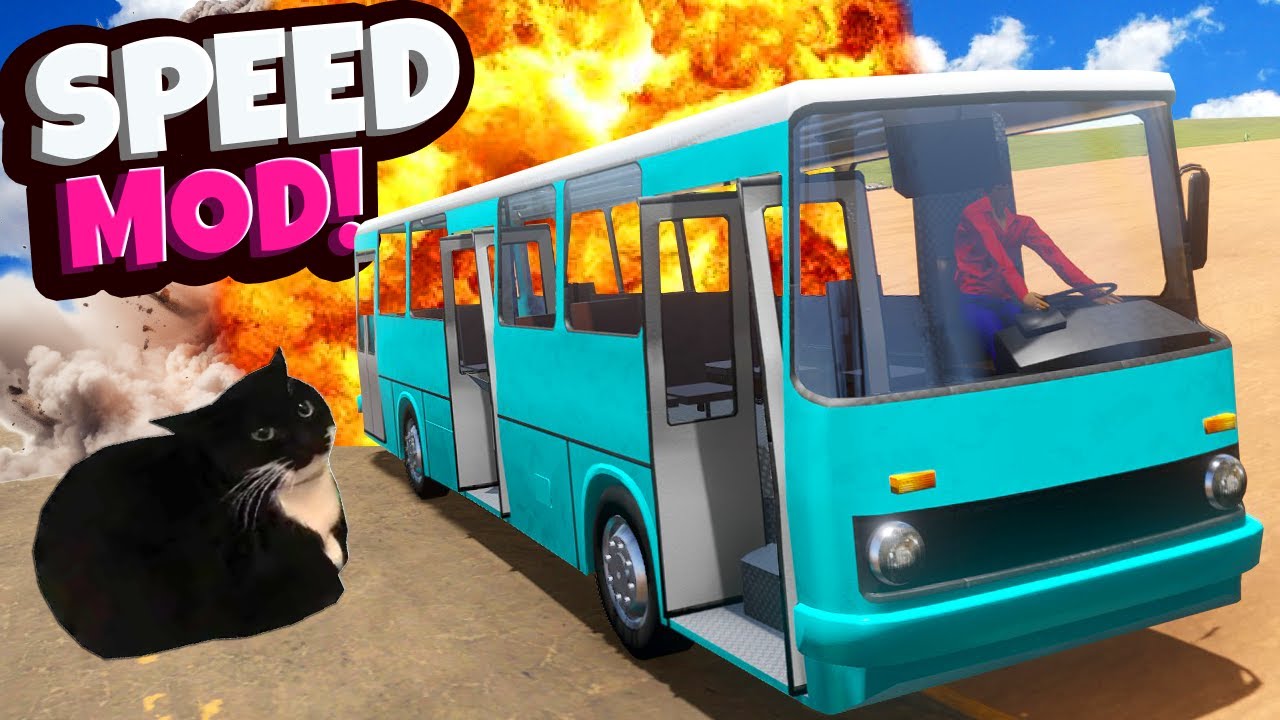 The Long Drive Except If I Drive Below 50 MPH My Bus EXPLODES! - YouTube