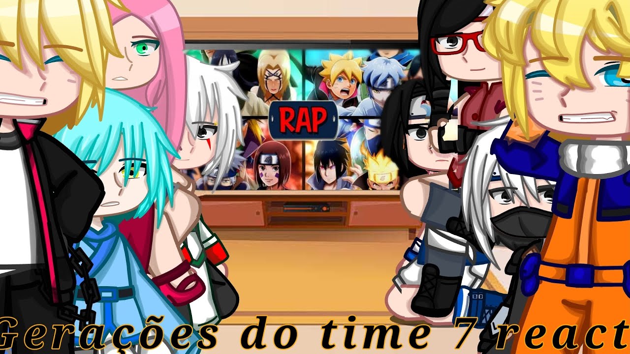 Gerações do team 7 react..(Rap) - YouTube