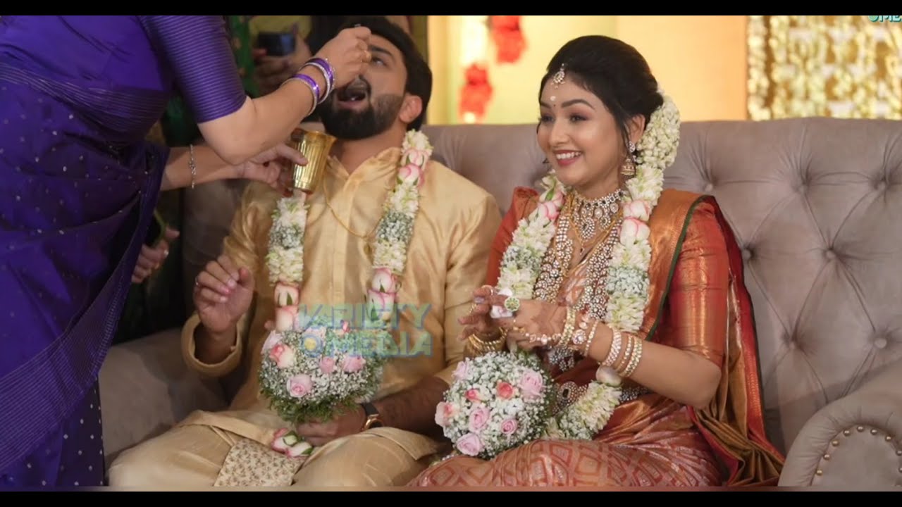 മധുരം കൊടുക്കൽ ചടങ്ങ് 😍👌 മാടത്തെ കിളി പയ്യനും പെണ്ണും ️ Mrudula Murali ...