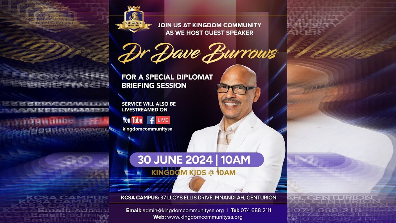 Diplomat Briefing session- 30 June 2024- Dr Dave Burrows - YouTube